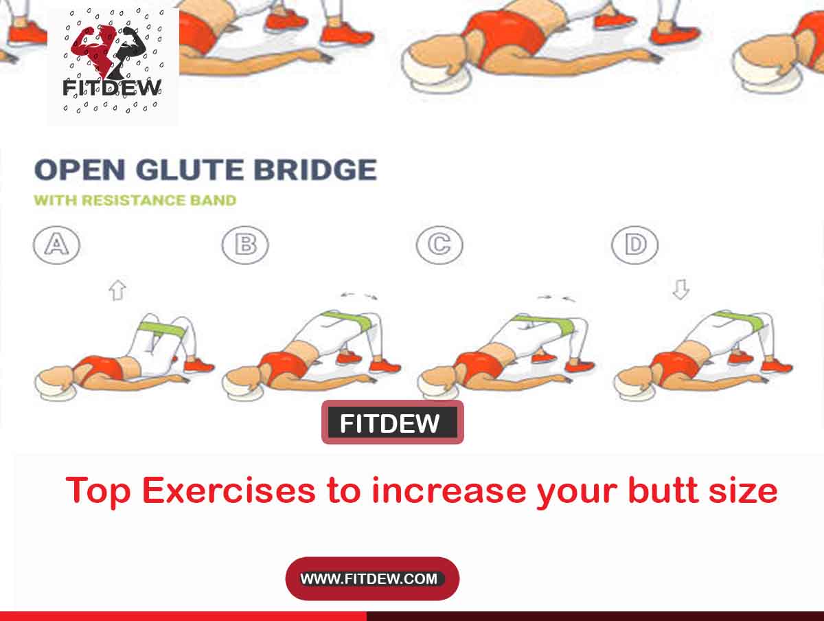 5 Top Exercises to increase your butt size - Fitdew